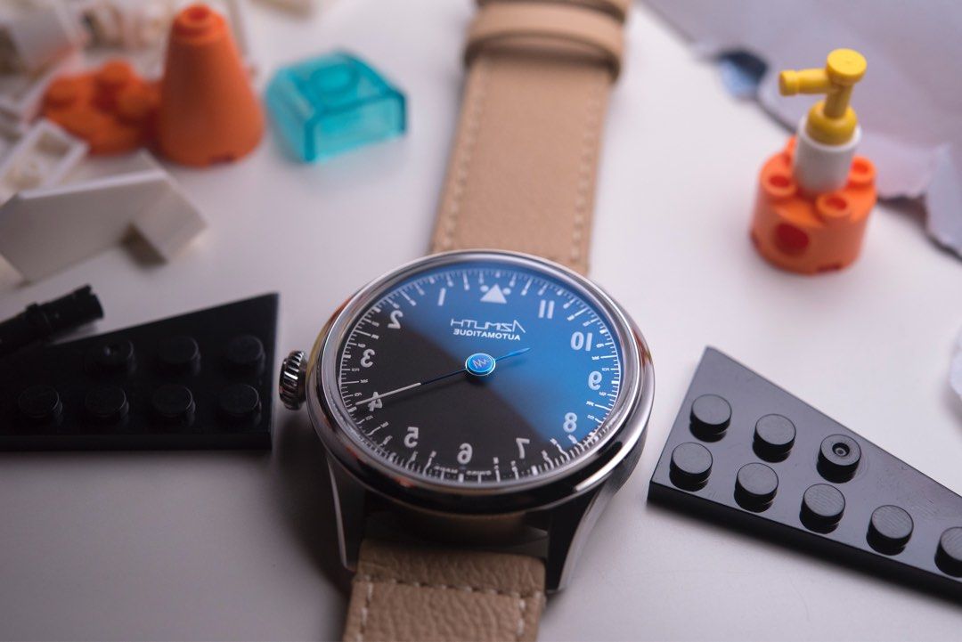 AZIMUTH BACK IN TIME SERIES 2 Watch Black Pilot , Luxury, Watches on ...