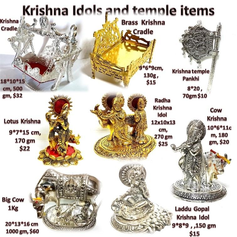 Lord krishna, Laddu Gopal, Divine Swing, idols, Cradle and Cow ...