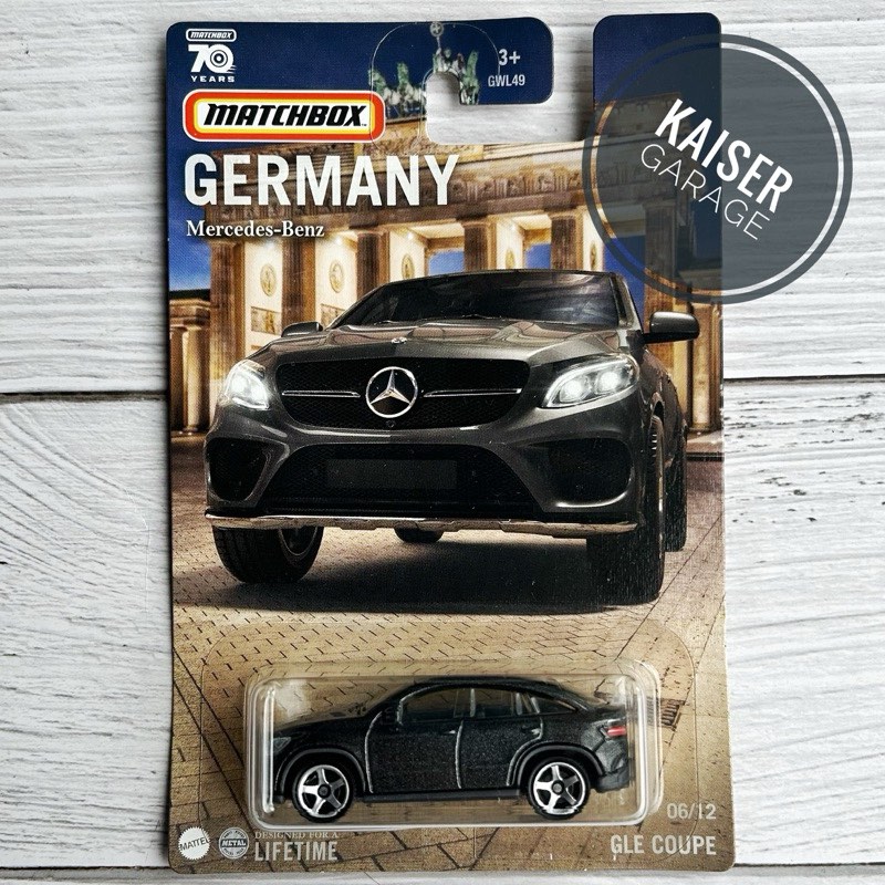 Matchbox GERMANY : Mercedes-Benz GLE Coupe (Metalflake Dark Grey ...