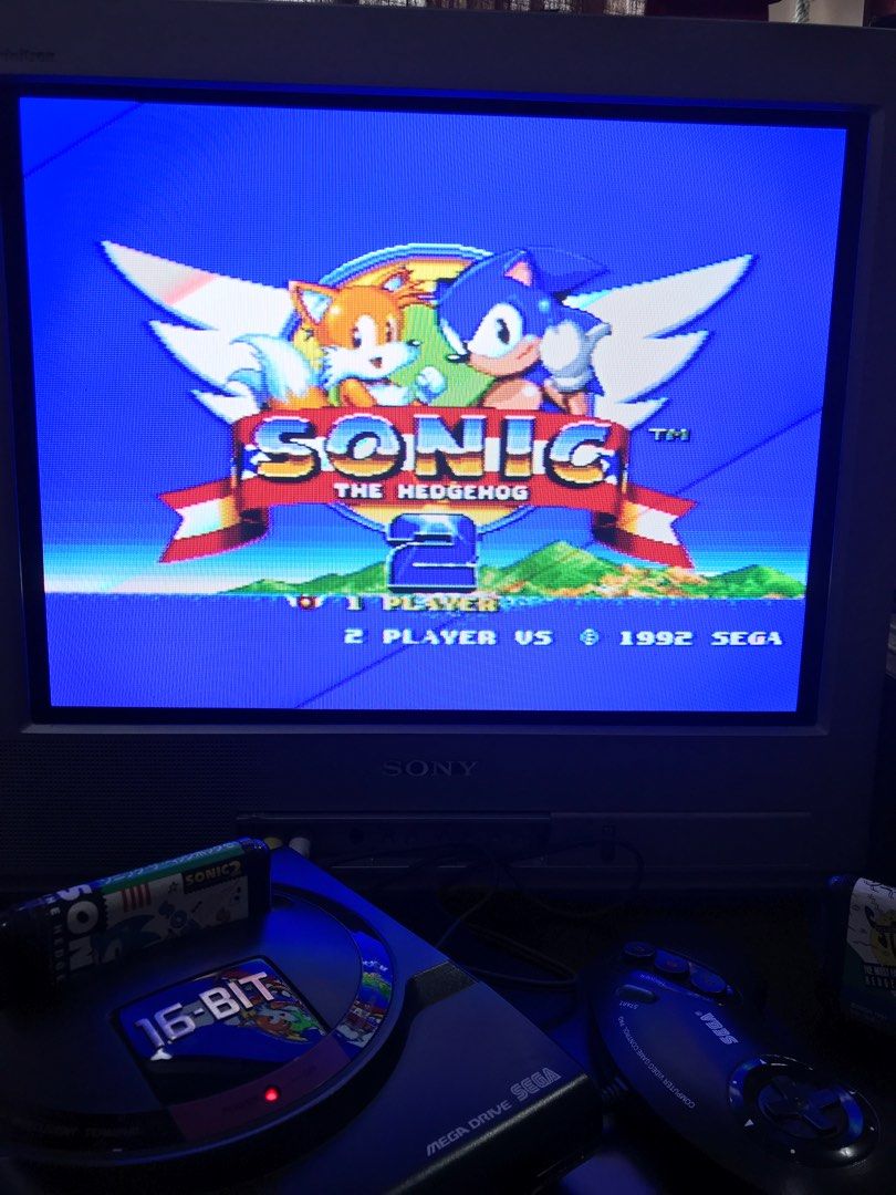 [MD] Sonic the Hedgehog 2, Video Gaming, Video Games, Others on Carousell