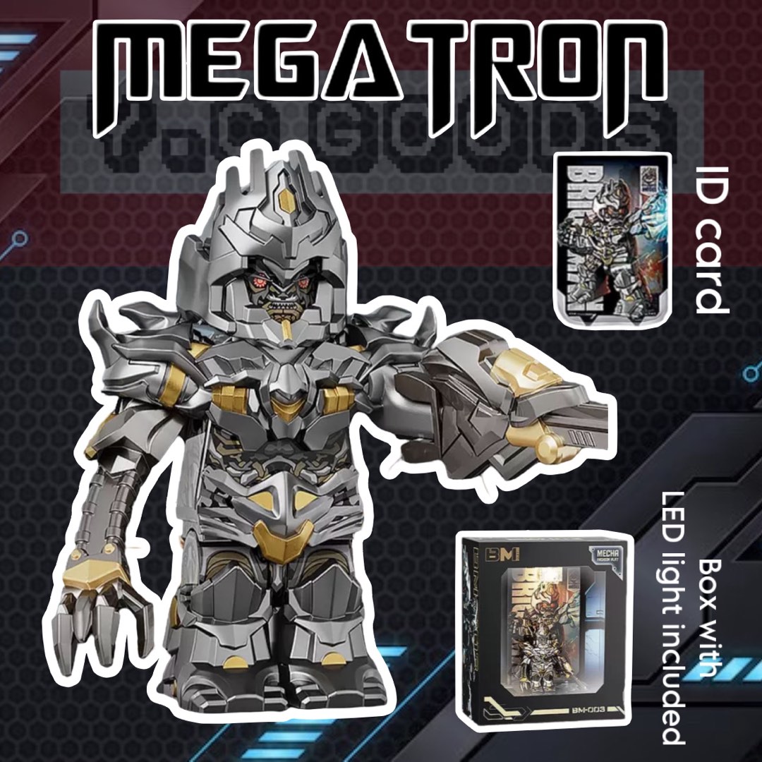 [Limited Edition] Transformers Megatron Minifigures | Transformers Mini ...