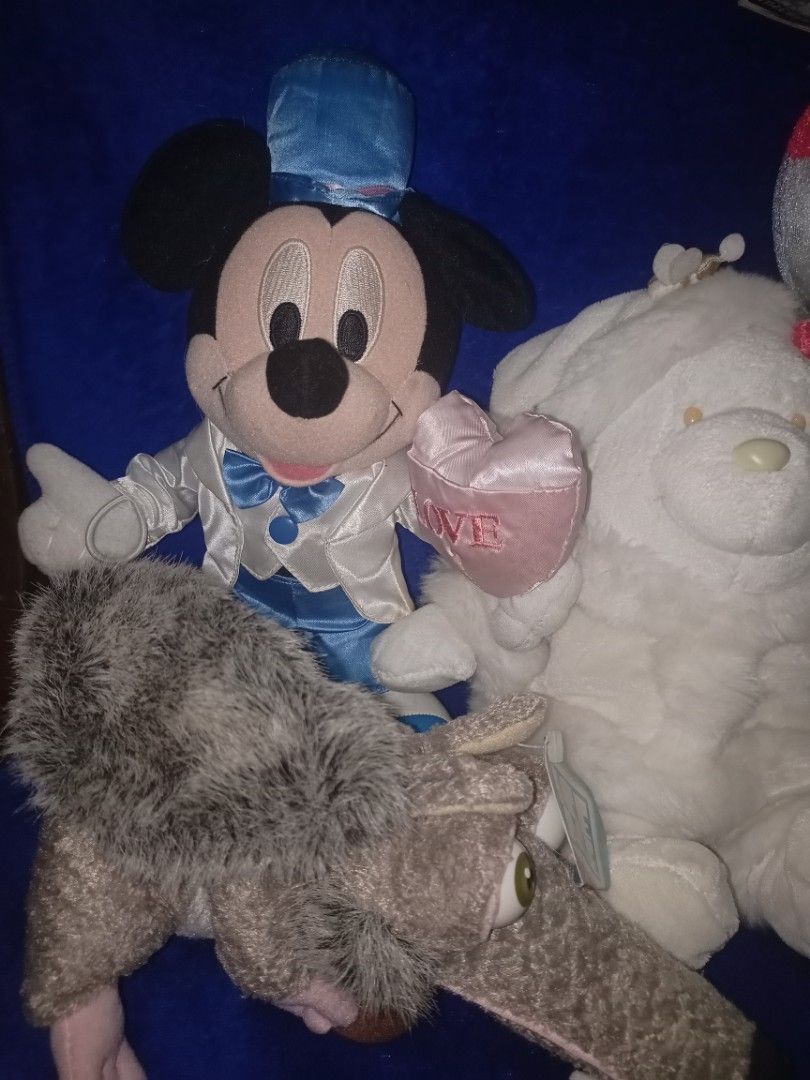 Mickey, Pooh, Cinna, Pokemon plush, Hobbies & Toys, Toys & Games on ...