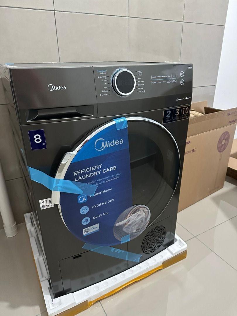 Midea Dryer, TV & Home Appliances, Washing Machines and Dryers on Carousell