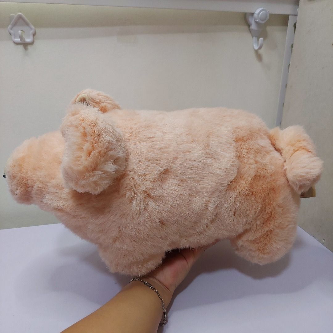 Mother Pig Keel Toy Realistic Pig Animals Stuffed Toy, Hobbies & Toys ...