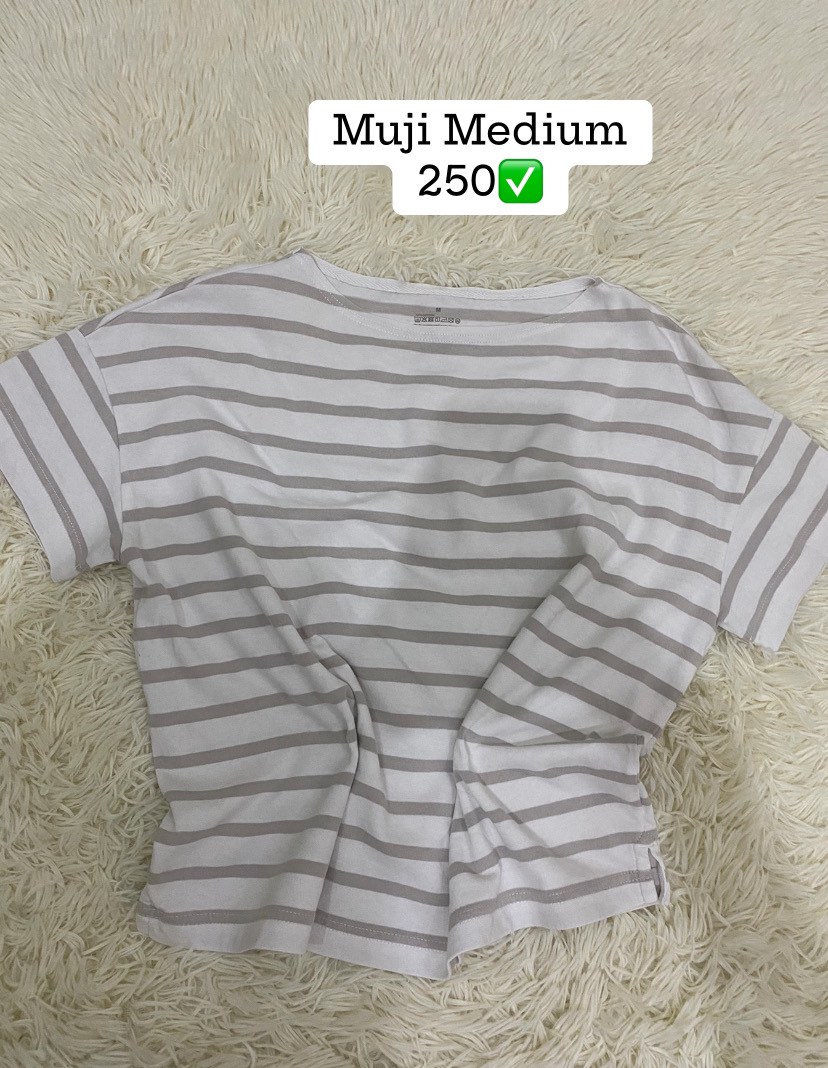 Muji M-L, Women's Fashion, Tops, Blouses on Carousell