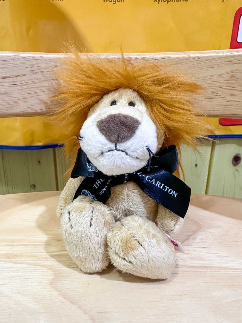 NICI Ritz Carlton Hong Kong Limited Edition Stuffed Lion Plush, Hobbies ...
