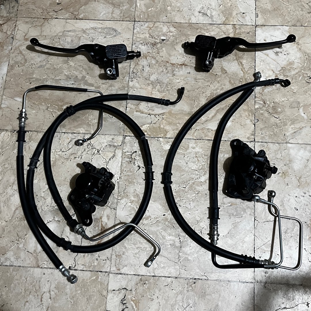 Nmax V2 Full Stock Braking System (from 800 old odo unit), Motorbikes ...