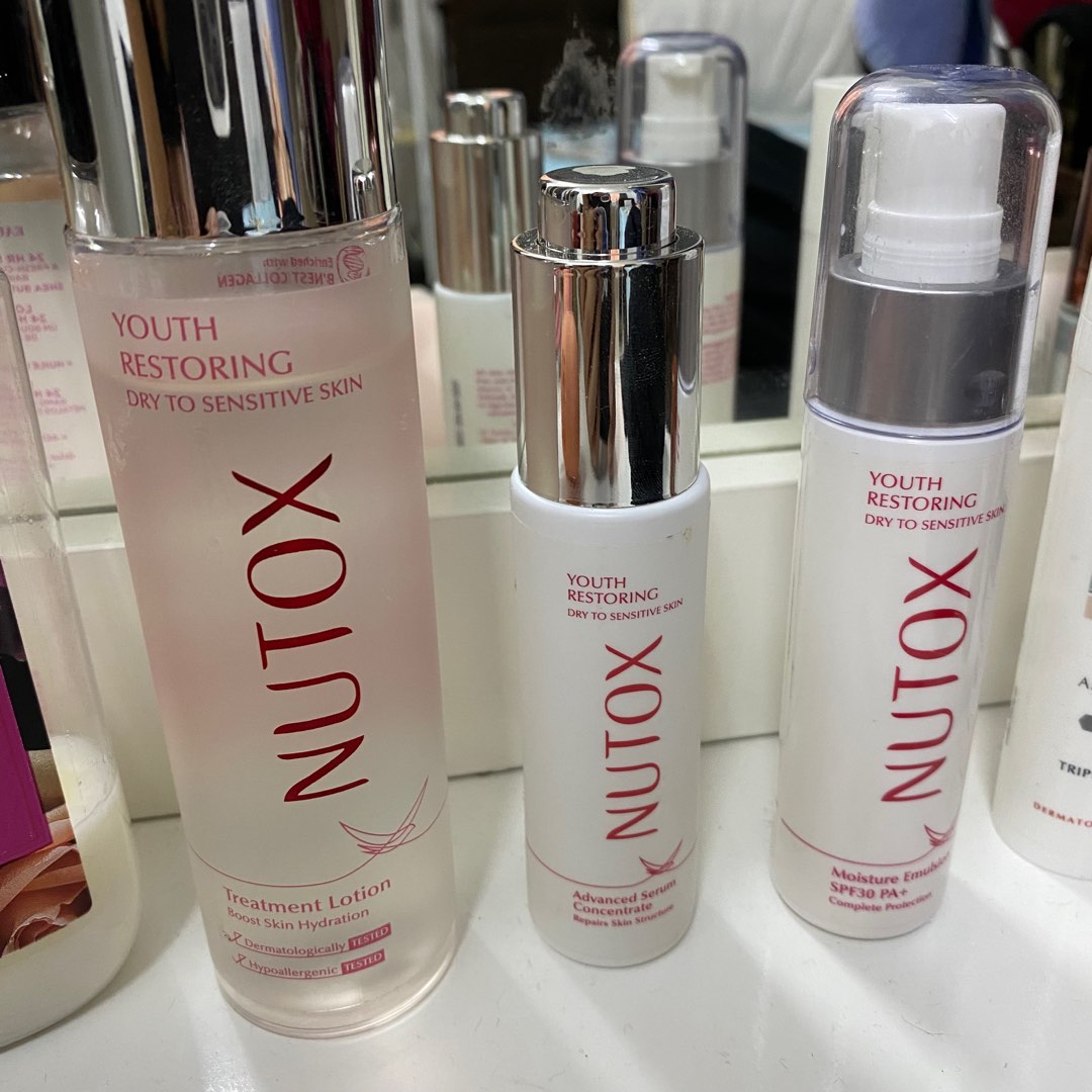 NUTOX skincares for dry and sensitive skin, Beauty & Personal Care ...