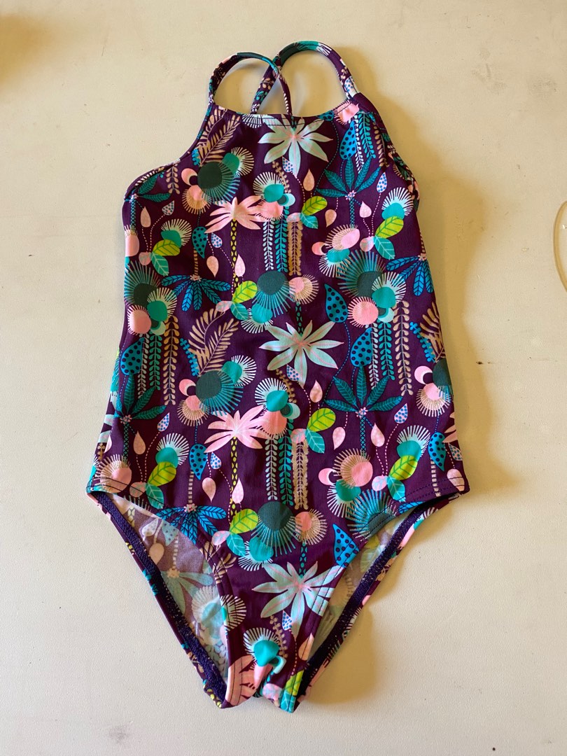 Olaian Swimwear Cross for Kids Girl, Babies & Kids, Babies & Kids ...