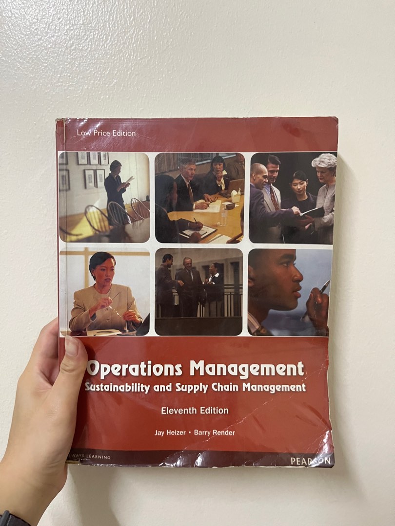 Operations Management Sustainability and Supply Chain Management 11th ...