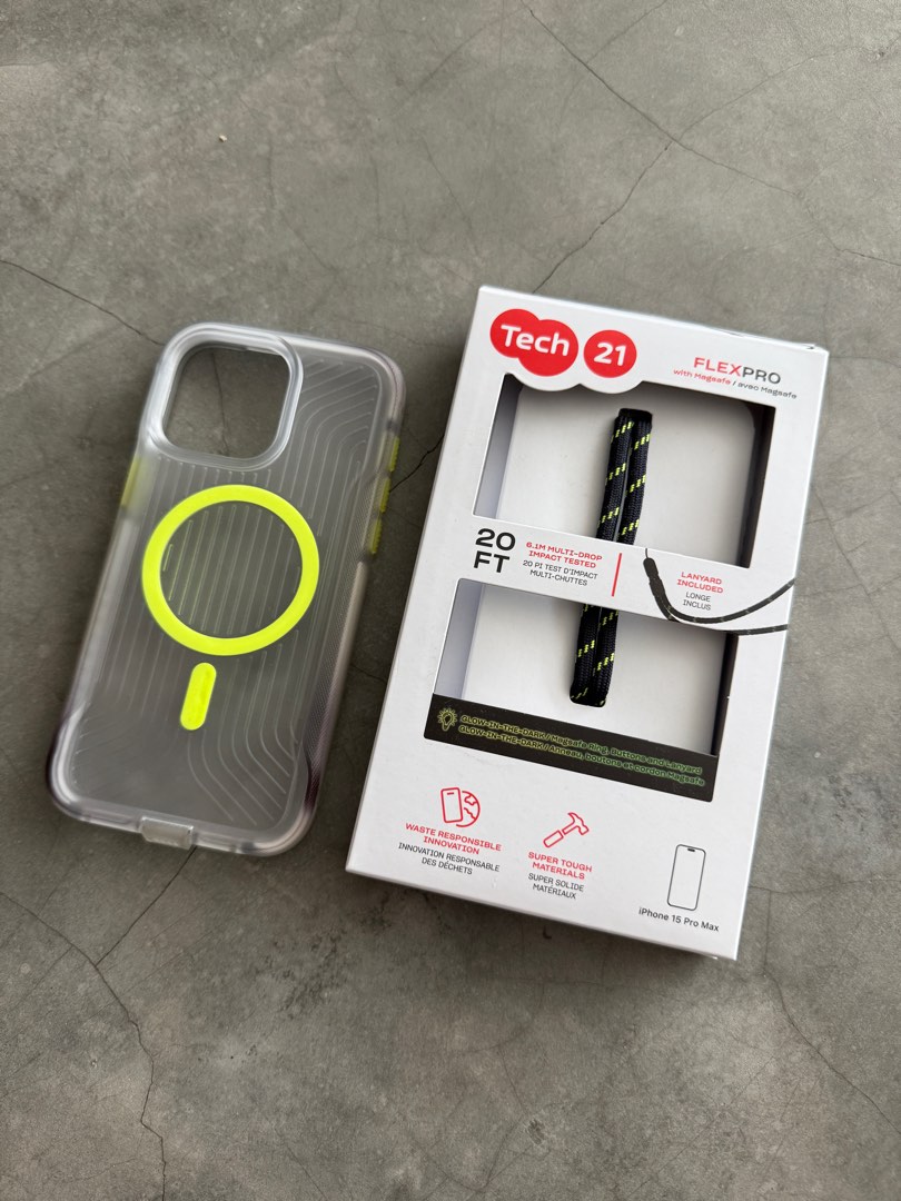 Original Tech21 FlexPro Magsafe iPhone 15 Pro Max Case, Mobile Phones & Gadgets, Mobile & Gadget ...