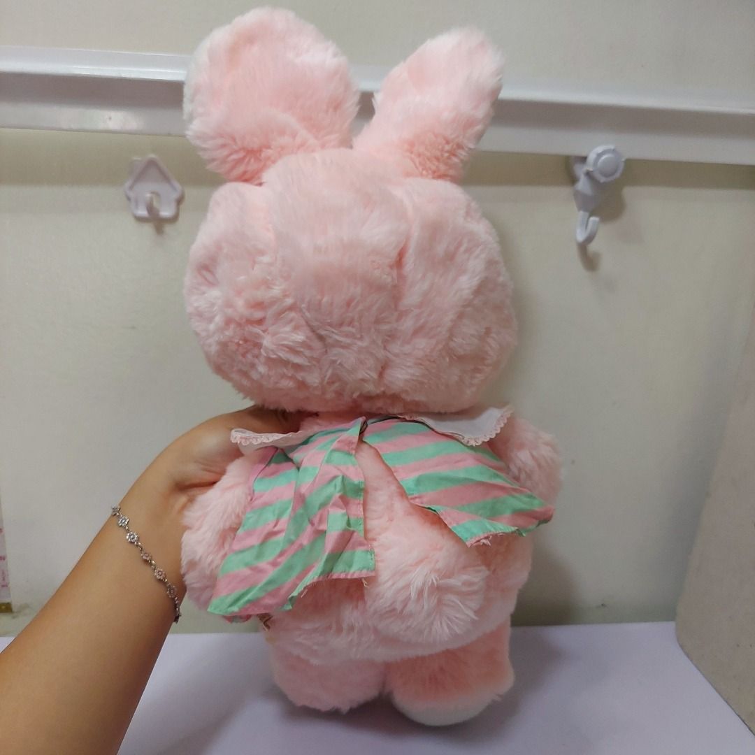 Pink Bunny By YOSHITOKU Tokyo Japan 48 CM Rabbit Stuffed Toy, Hobbies ...
