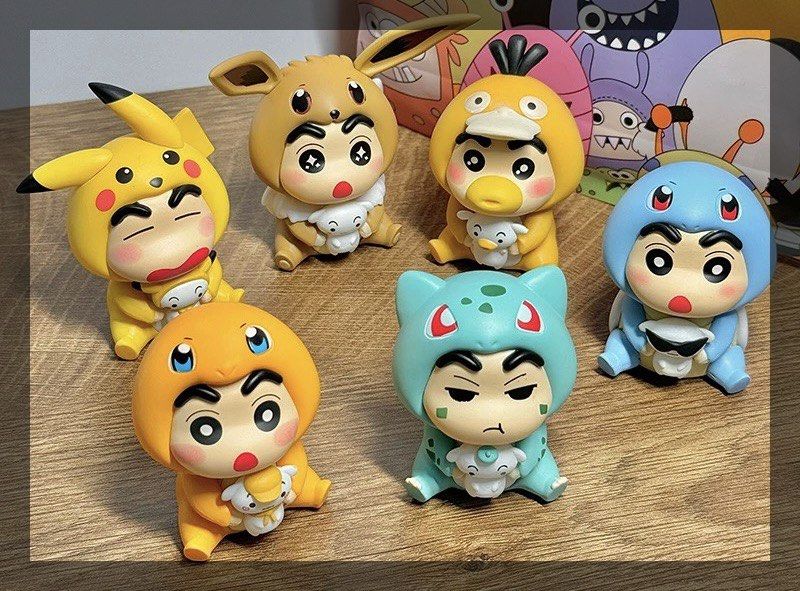 Shin Chan Conoce A Pokémon