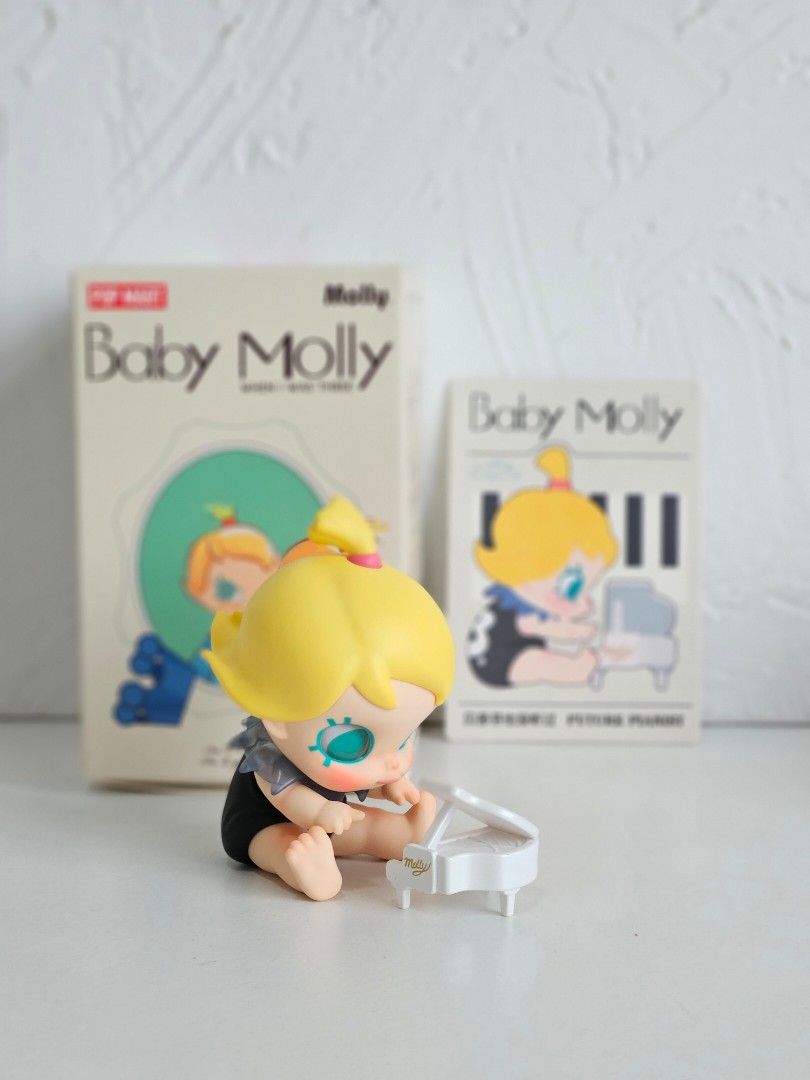 Popmart Baby Molly When I Was Three Future Pianist, Hobbies & Toys ...