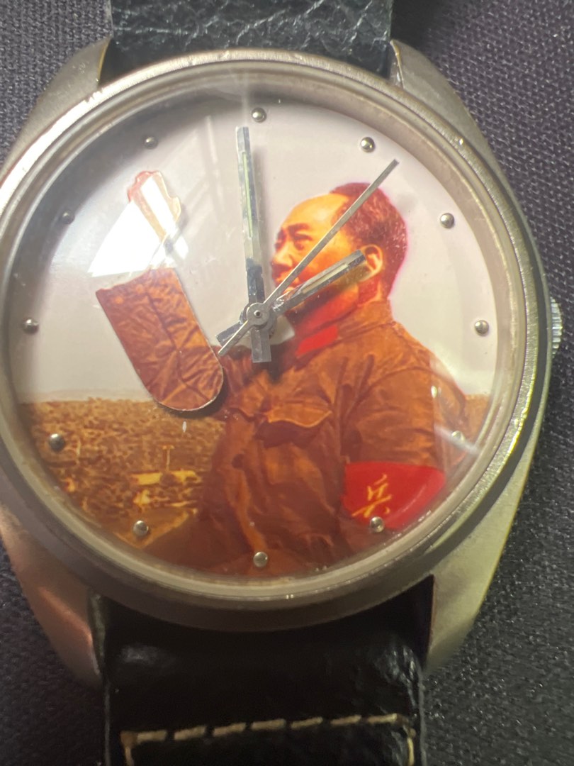 RARE Shanghai Tang Vintage 1994 Waving Chairman Mao Mechanical Watch ...