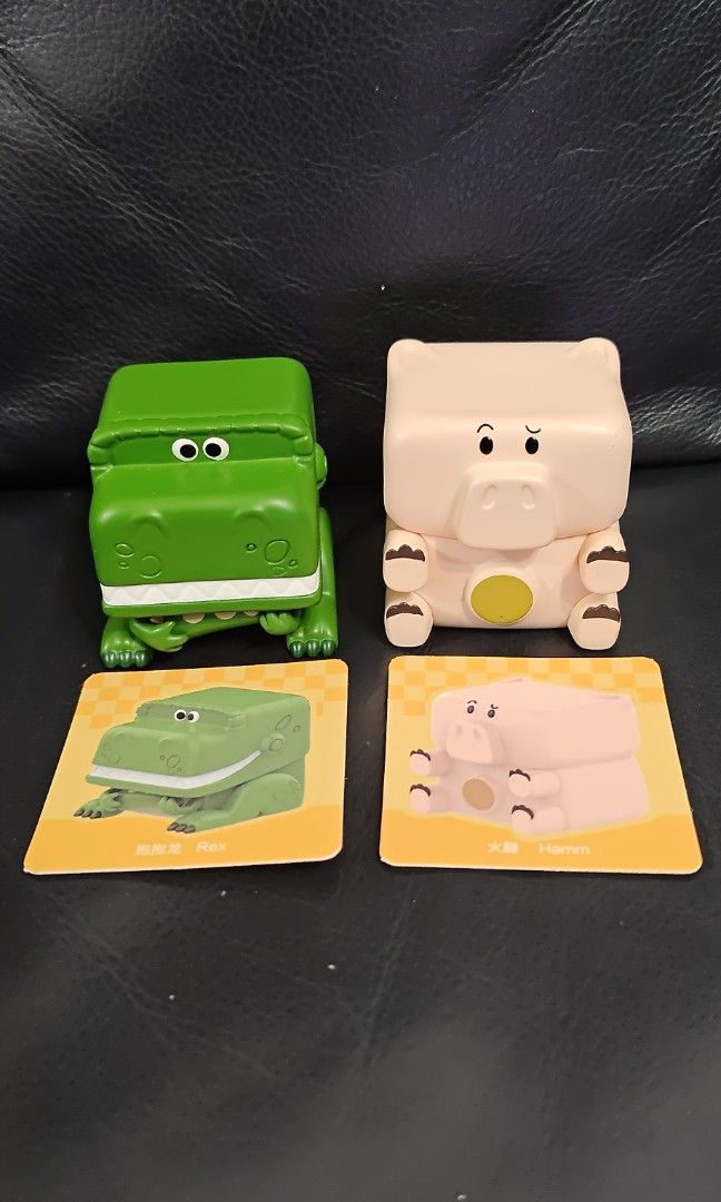 Rex Hamm Toystory 盲盒 POPMART POP CUBE DISNEY PIXAR, 電子遊戲, 遊戲機配件, 互動遊戲 ...