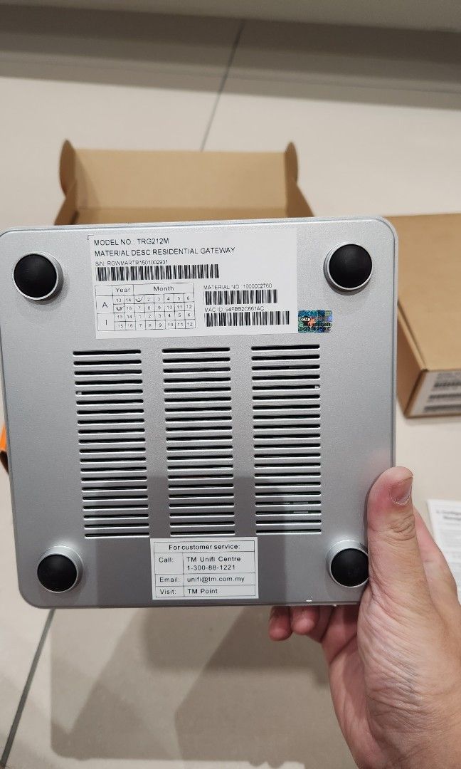 RG-MARITIME-TRG212M TM Unifi Router (Residential Gateway, Computers & Tech, Parts & Accessories ...