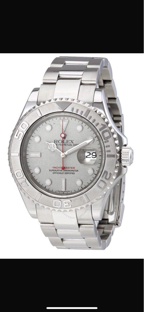 Rolex Yatch Master 40 16622 platinum, Luxury, Watches on Carousell