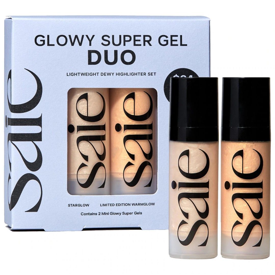 Saie Glowy Super Gel ( Illuminator) Warm Glow, Beauty & Personal Care ...