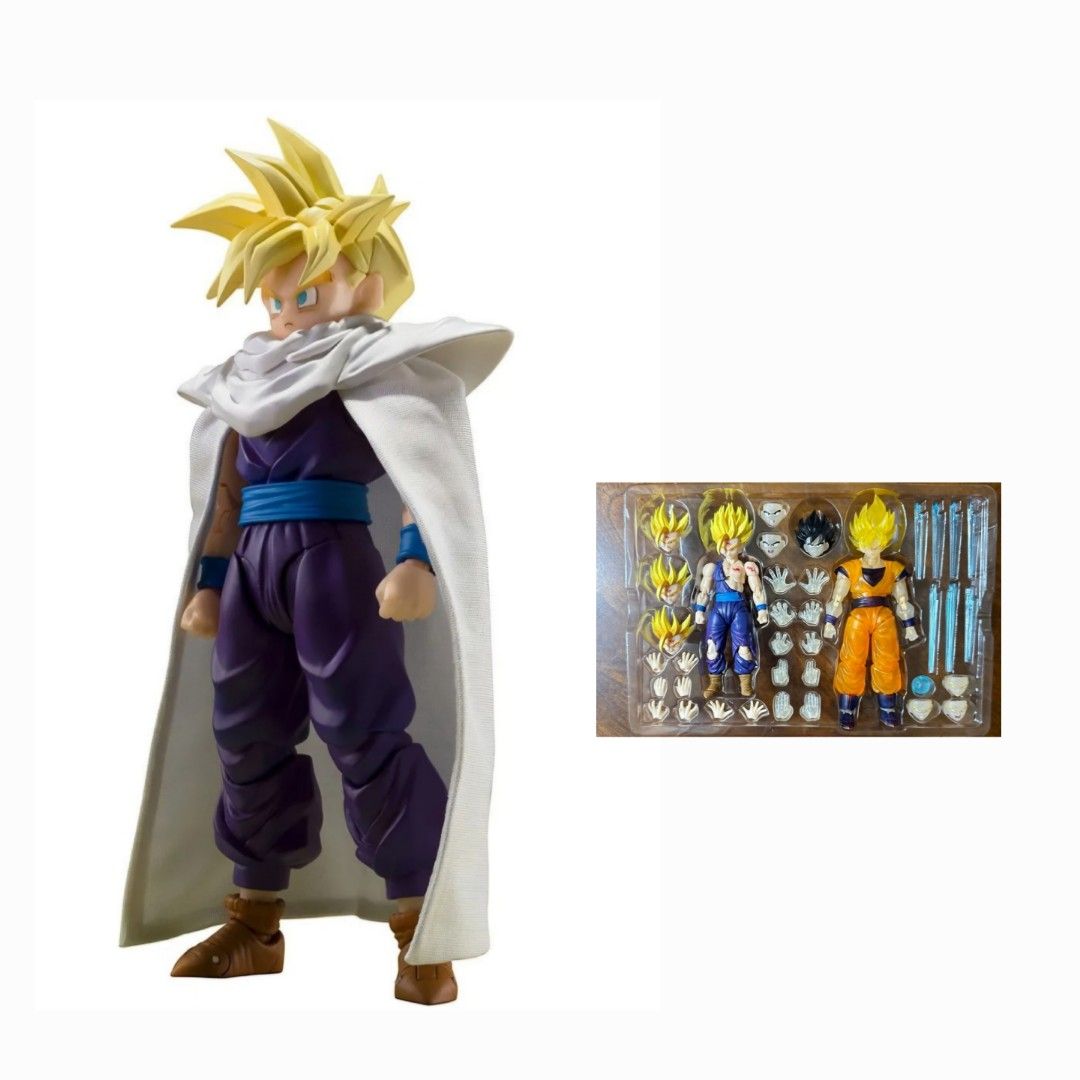 Shf Sh Figuarts Bandai Tamashii Nation's Dragon ball Z Gohan And Goku demoniacal fit, Hobbies ...