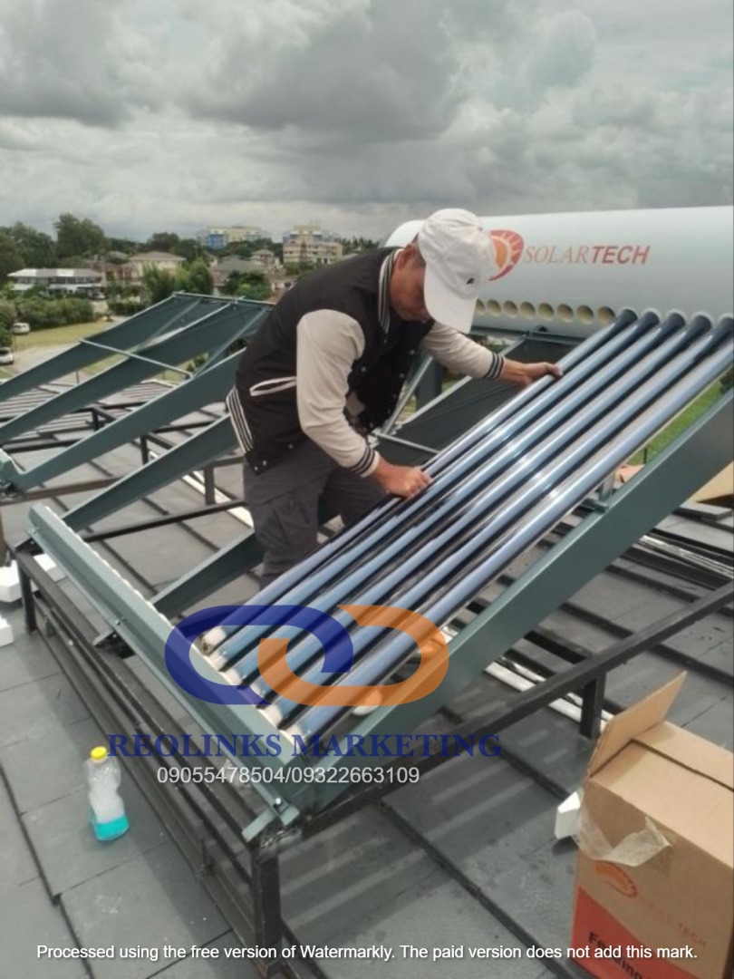 Solartech Solar Water Heater, Furniture & Home Living, Home Improvement & Organization, Home ...