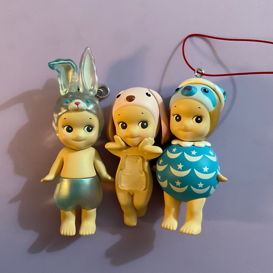 Sonny Angel Secret Mint Rabbit Lop Ear Hipper Sloth Set, Hobbies & Toys ...