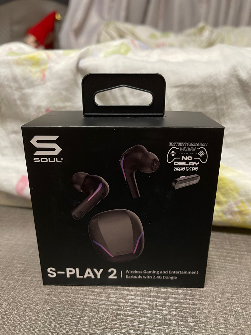 SOUL S-Play 2 2.4G接收器電競娛樂無線耳機, 音響器材, 耳機 - Carousell