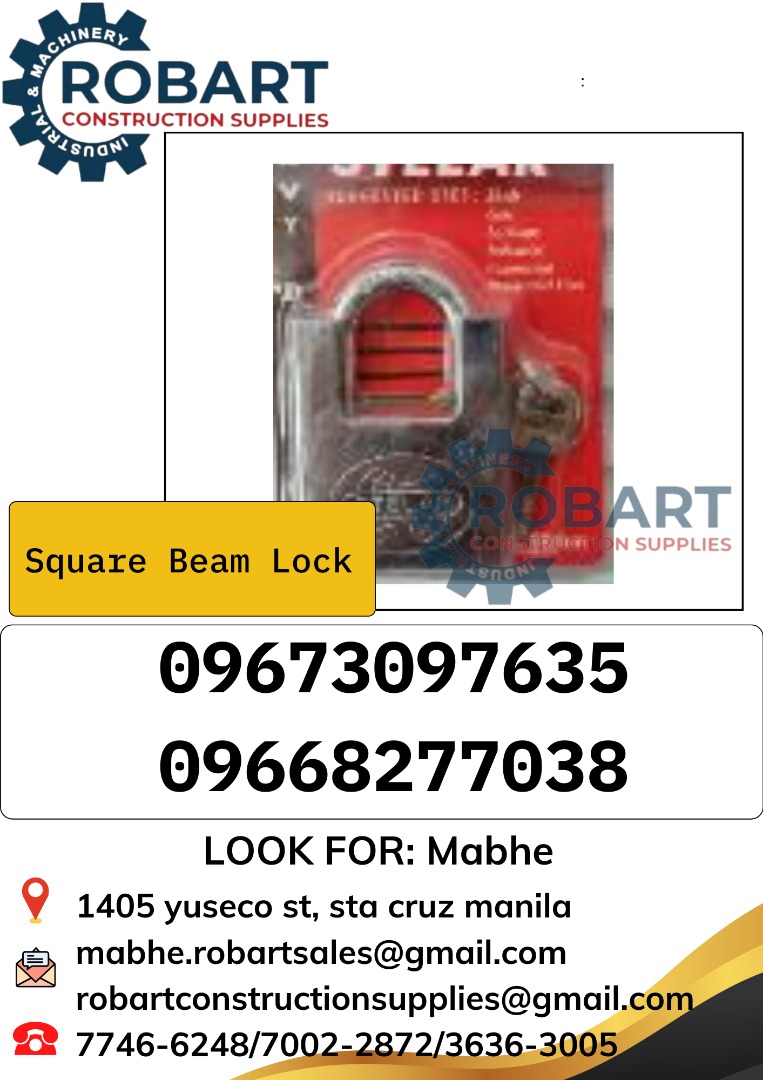 Square Beam Lock, Commercial & Industrial, Construction Tools ...