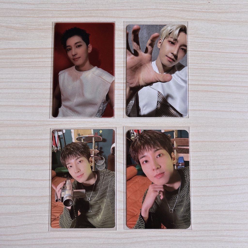 TAKE ALL Seventeen SVT WONWOO Photocard PC Set, Hobbies & Toys, Memorabilia & Collectibles, K ...