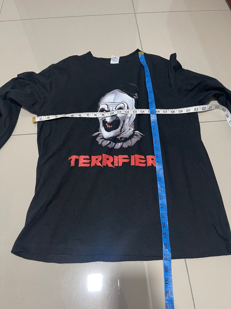 Terrifier Movie Re-Printed, Men's Fashion, Tops & Sets, Tshirts & Polo ...