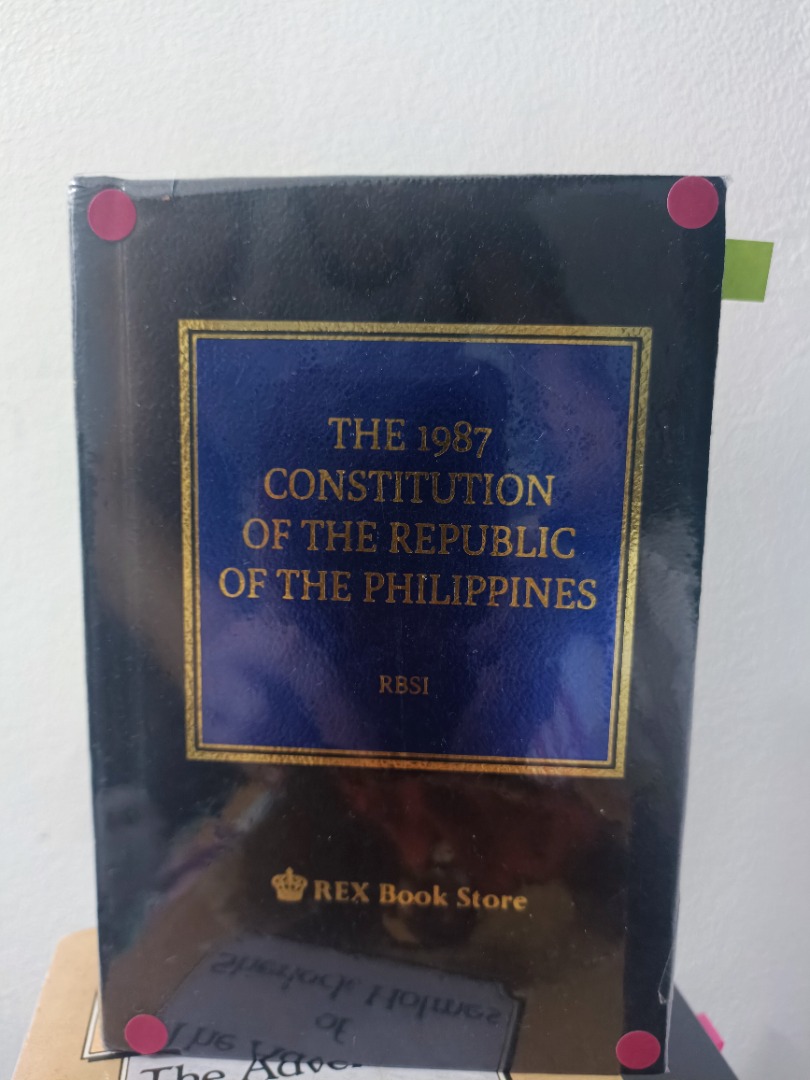 The 1987 Constitution Codal (Pocket sized), Hobbies & Toys, Books ...