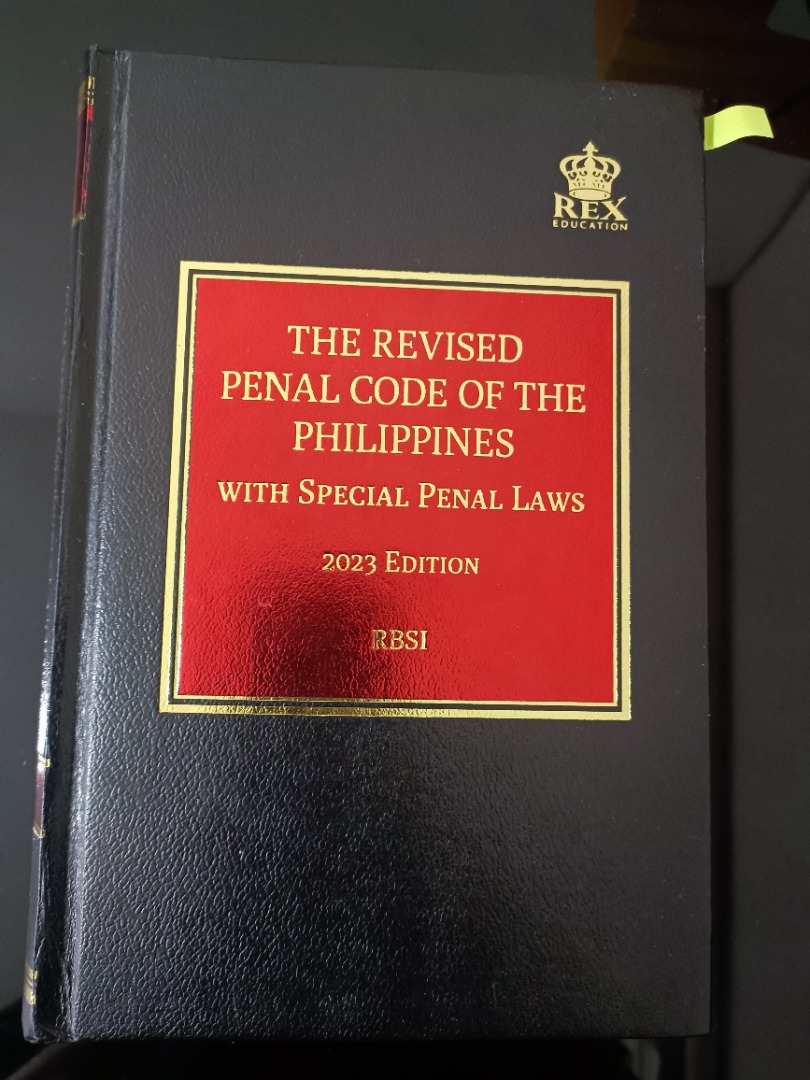 The Revised Penal Code of the Philippines (2023 Edition), Hobbies ...
