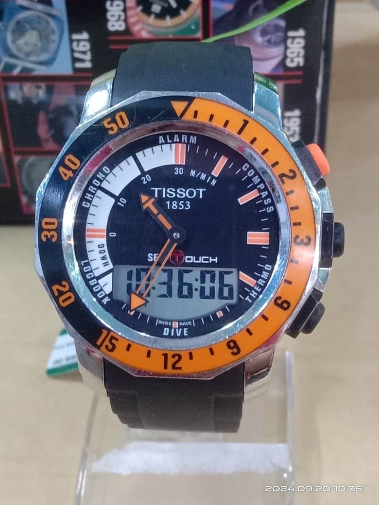 TISSOT SEA TOUCH, Men's Fashion, Watches & Accessories, Watches on ...