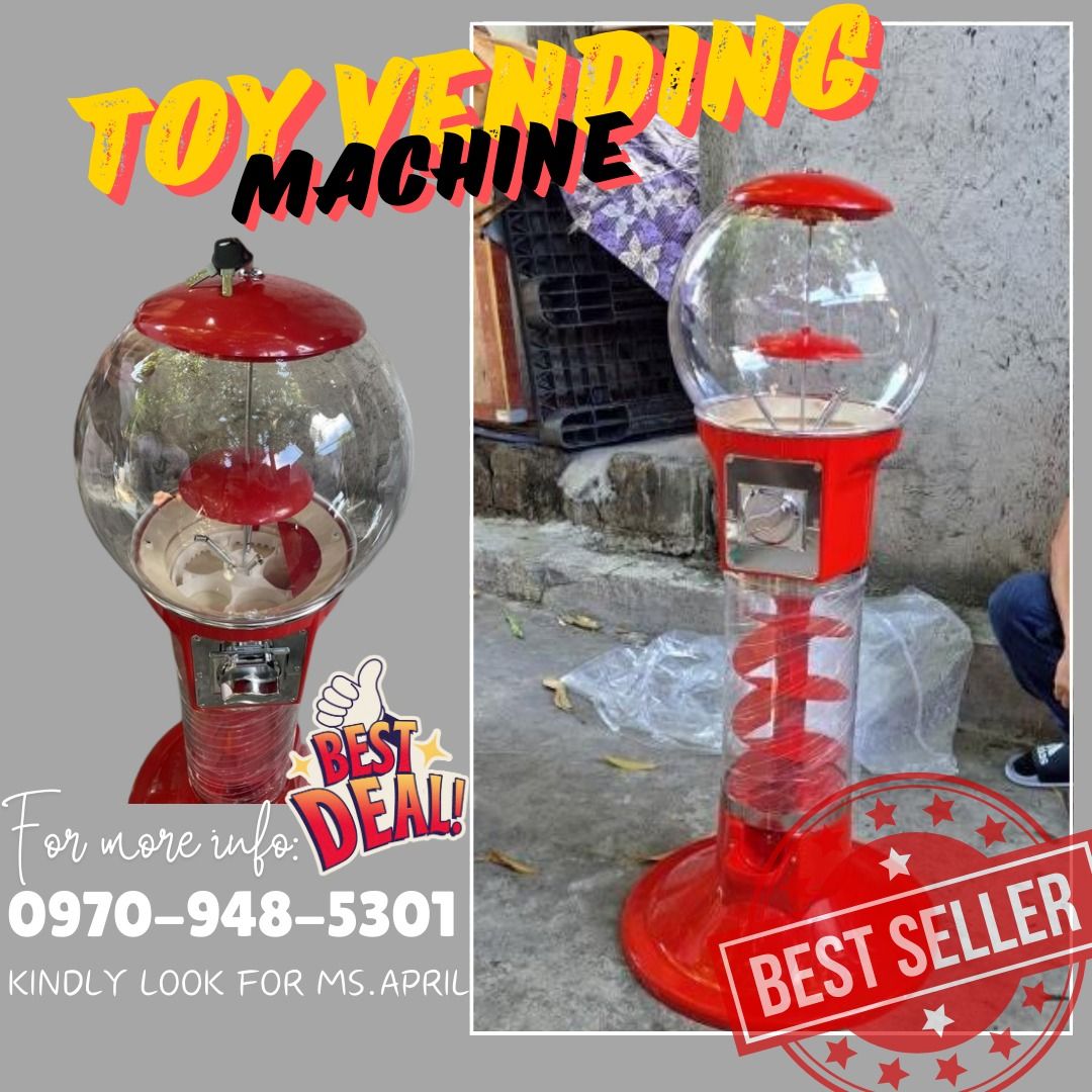 TOY SPIRAL VENDING MACHINE, Looking For on Carousell