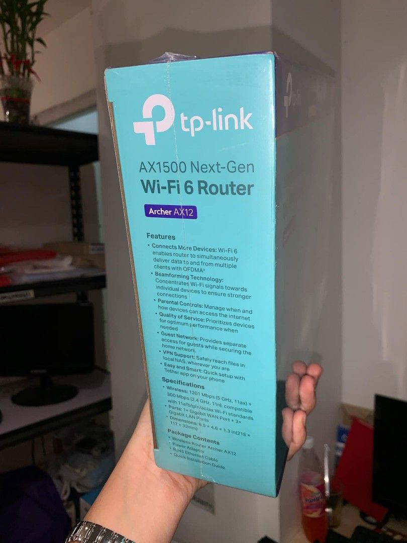 TP-Link Archer AX12 AX1500 Next-Gen WiFi 6 Gigabit Router, Computers ...