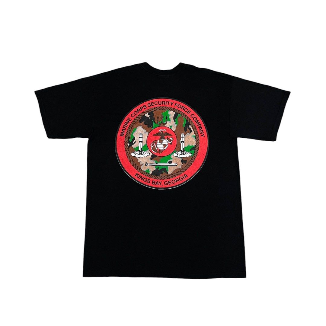 VINTAGE 2000 US MARINE CORPS USMC SUBMARINE MILITARY BASE TEE, Men's ...