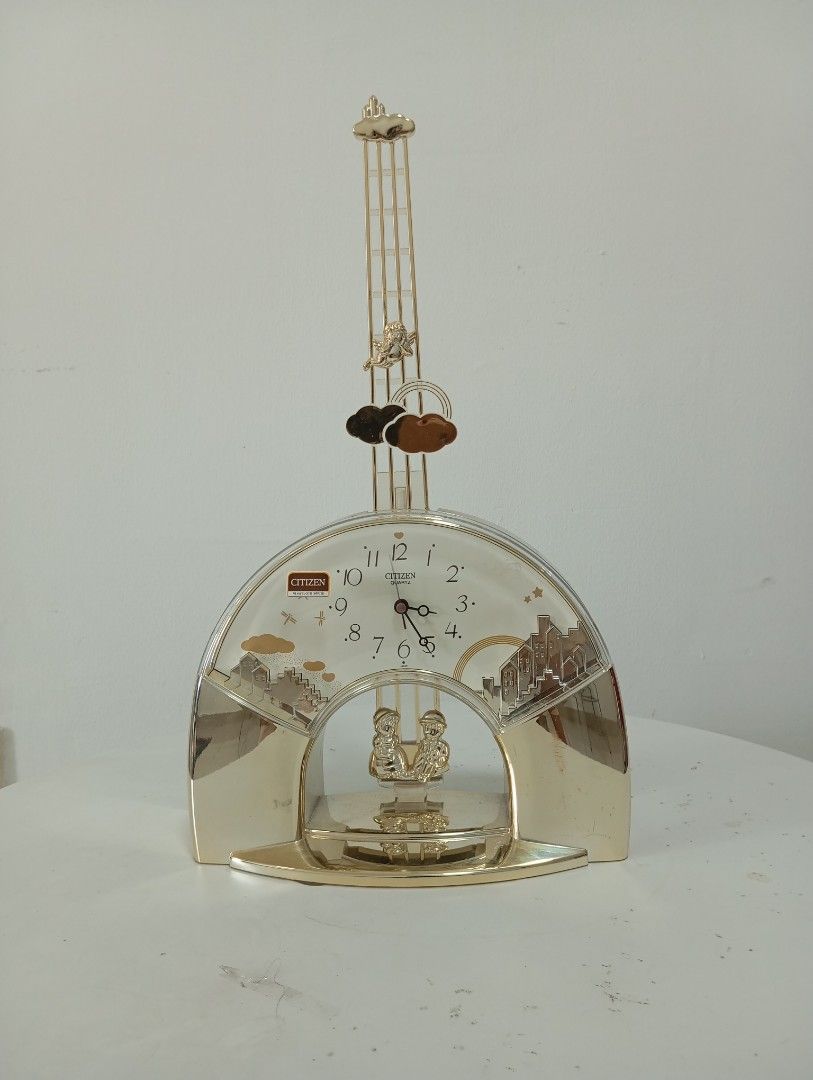 Vintage Citizen Desk Clock Original Japan, Furniture & Home Living ...