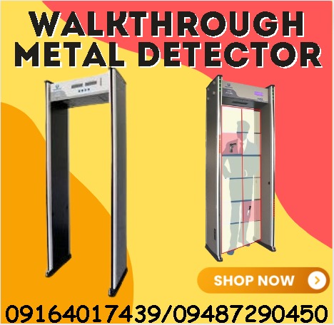 Walk Through Security Scanner Metal Detector, Commercial & Industrial ...