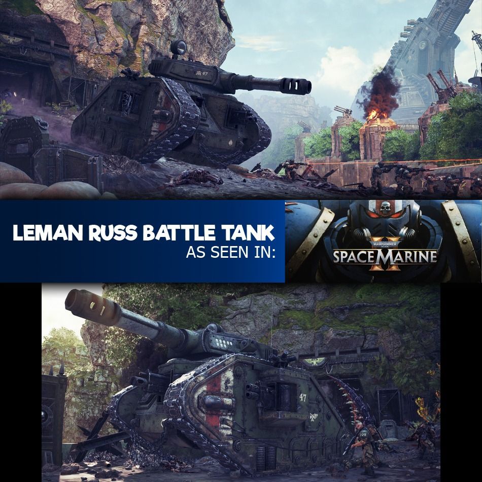 Warhammer 40K: Leman Russ Battle Tank, Hobbies & Toys, Toys & Games on ...