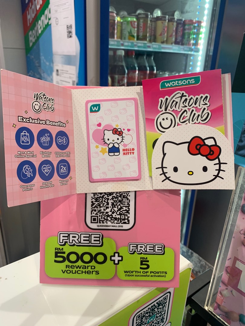 Watson Hello Kitty Member Card 2024, Hobbies & Toys, Collectibles ...