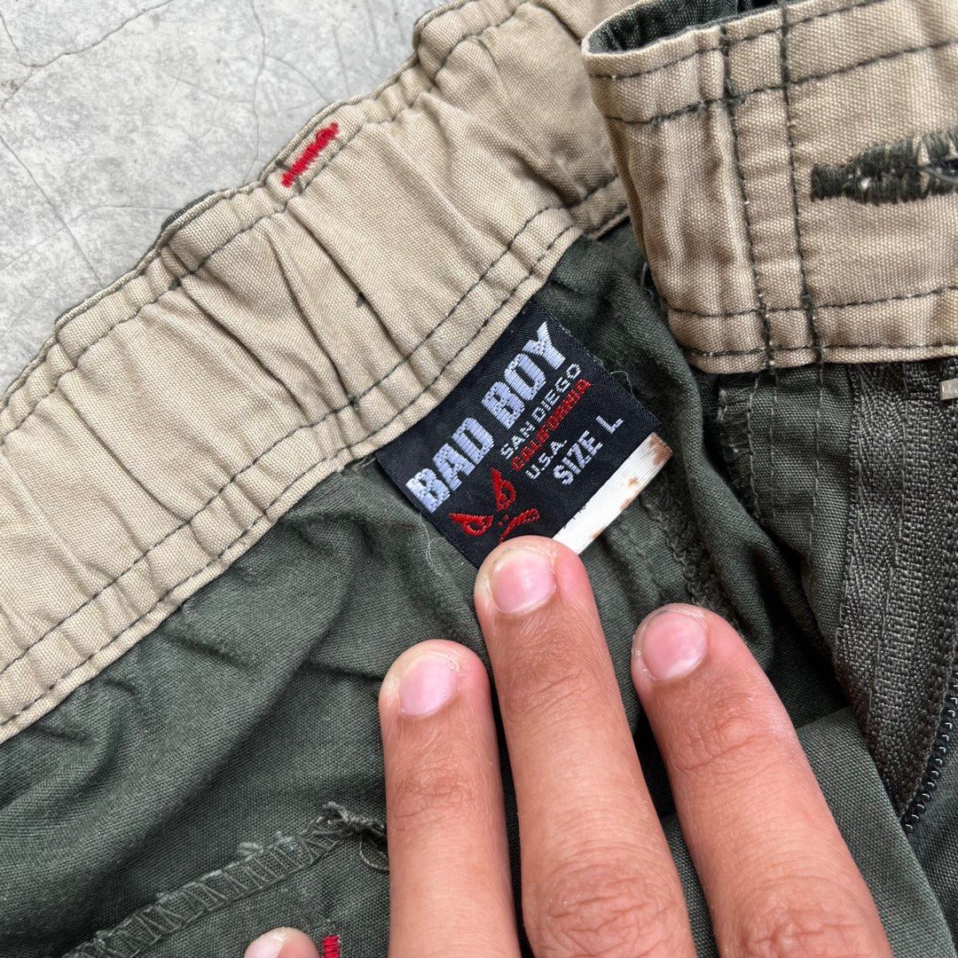 Y2K BAD BOY JORTS BAGGY, Men's Fashion, Bottoms, Jeans on Carousell