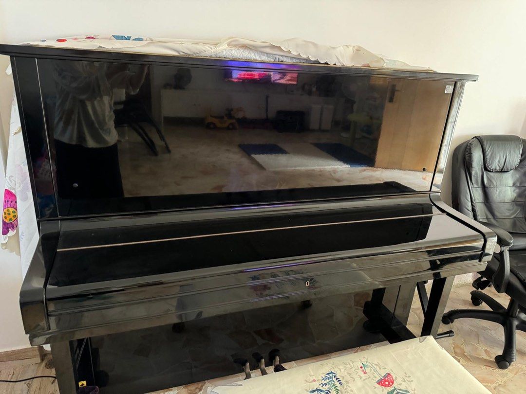 Yamaha U3 Piano with already installed soft closing mechanism *Made In ...