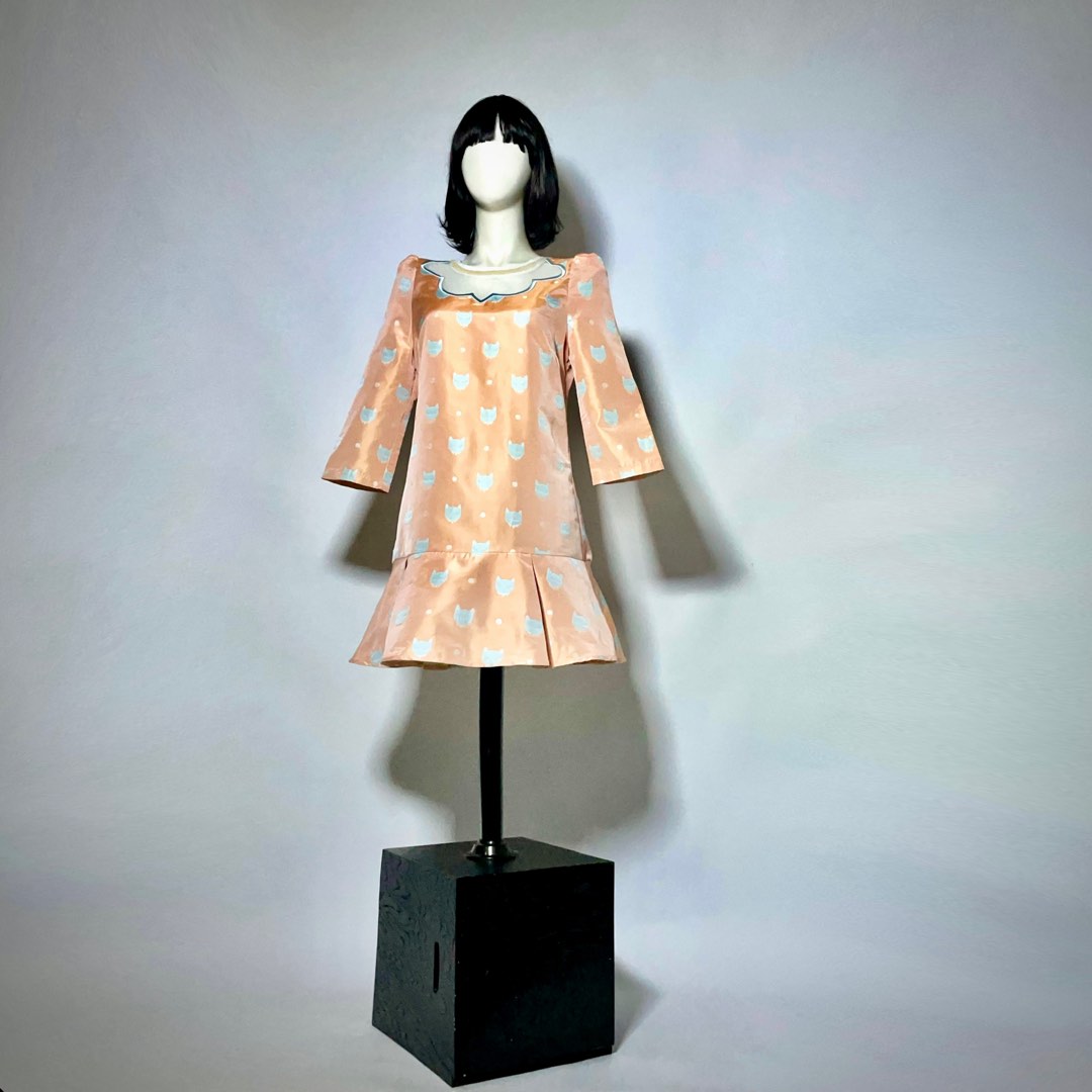 ATOMIC APRICOT MINT GELATO COCKTAIL DRESS = SPECIAL SPOILED KITTY ...