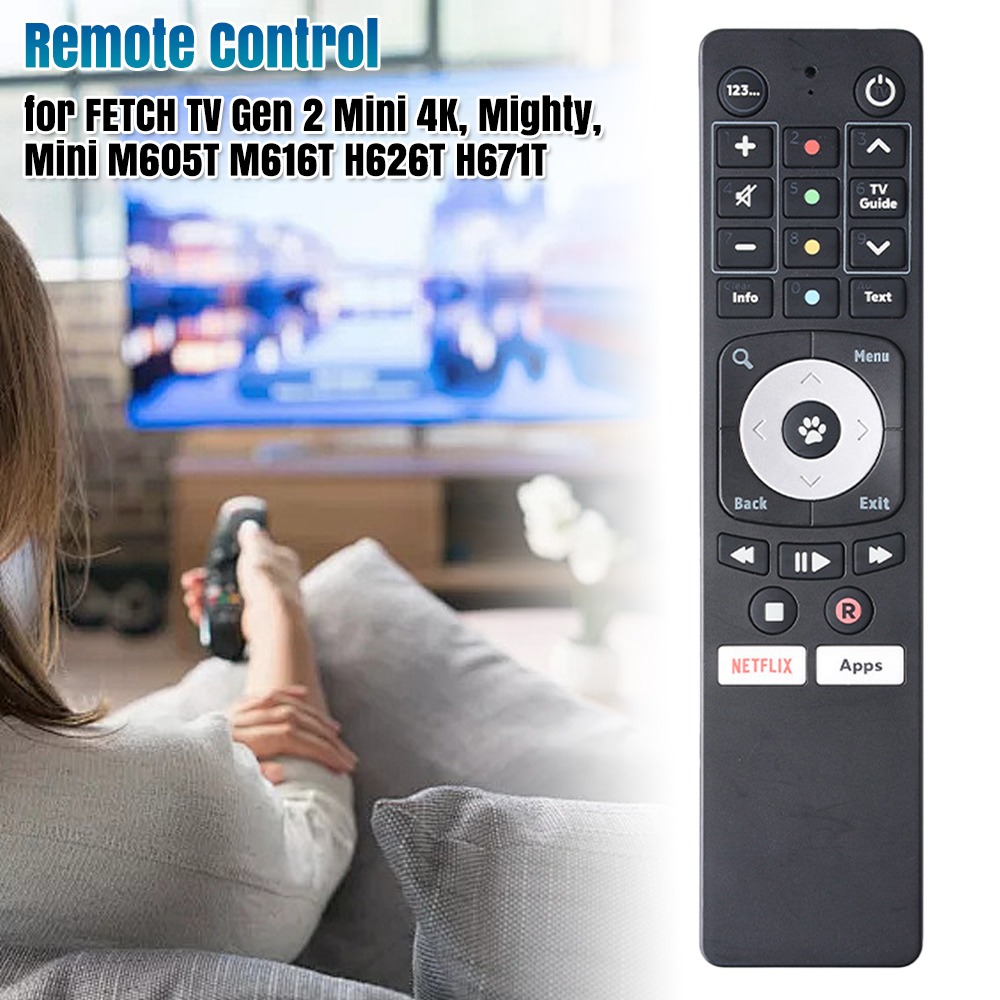 **包郵** 適用Fetch Gen 2 Mighty PVR Mini Mighty 遙控器 (平行進口) YY3643, 家庭電器, 電視 ...