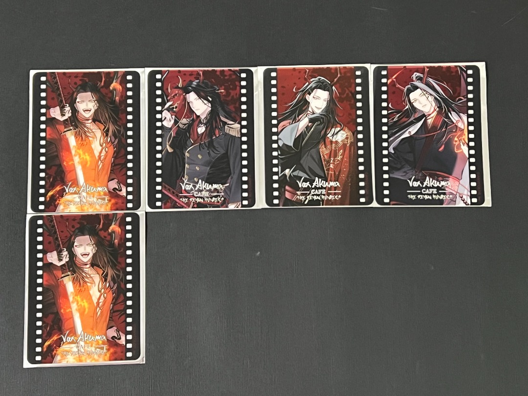 彩虹社 NIJISANJI EN Vox Akuma Cafe 收藏卡, 興趣及遊戲, 玩具 & 遊戲類 - Carousell