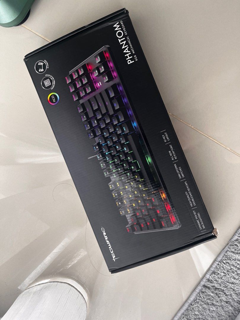 # TECWARE Phantom+ [87-Key] RGB Mechanical Keyboard # [4 Switch ...