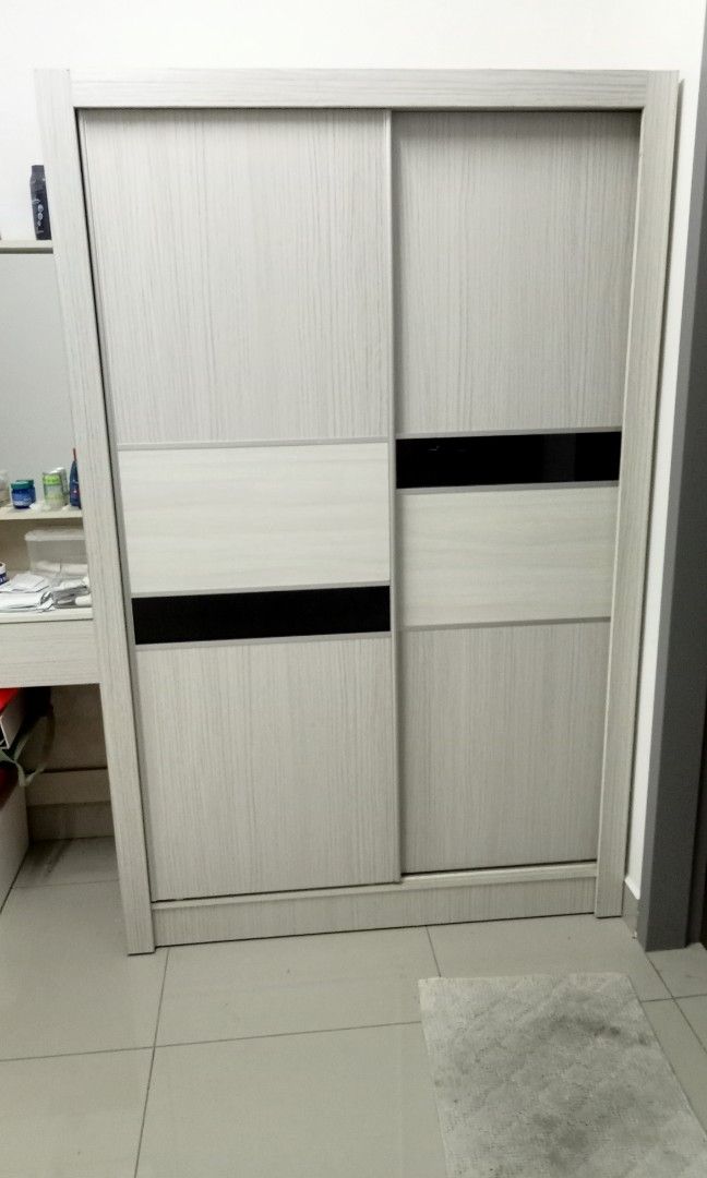 Almari sliding, Furniture & Home Living, Furniture, Shelves, Cabinets ...