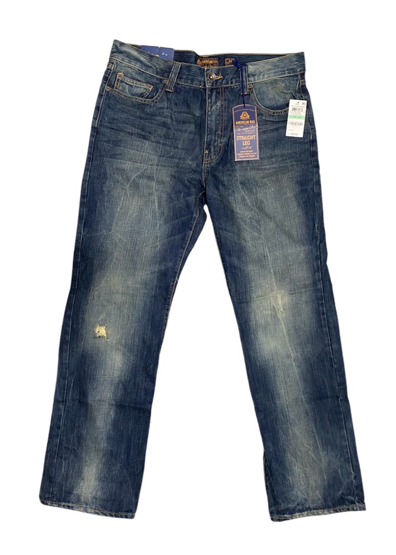 American Rag Straight Leg Jeans, Men's Fashion, Bottoms, Jeans on Carousell
