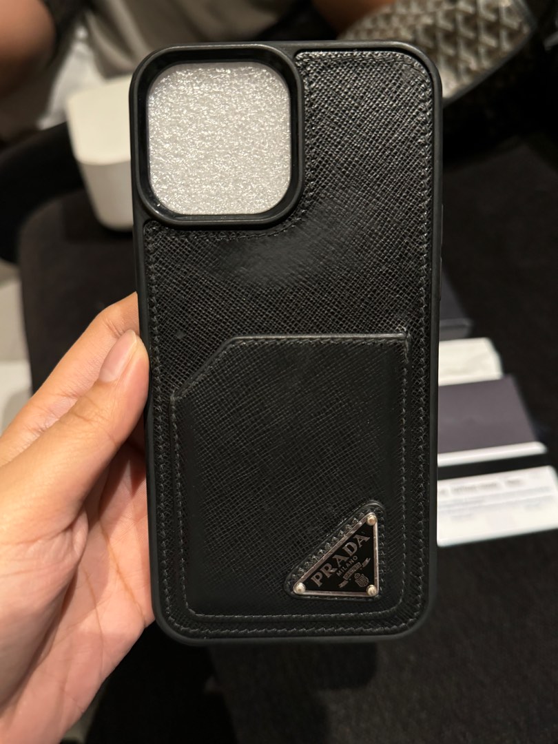 AUTHENTIC PRADA IPHONE 13 PRO MAX CASING, Mobile Phones & Gadgets, Mobile & Gadget Accessories ...