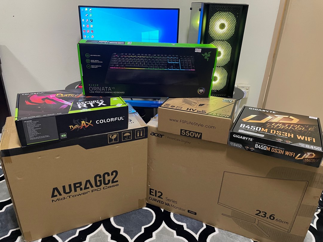 FULL SET PC GAMING, Computers & Tech, Desktops on Carousell